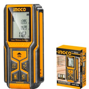 INGCO Laser Distance Meter, 60M Range, Distance, Area, Volume, Pythago
