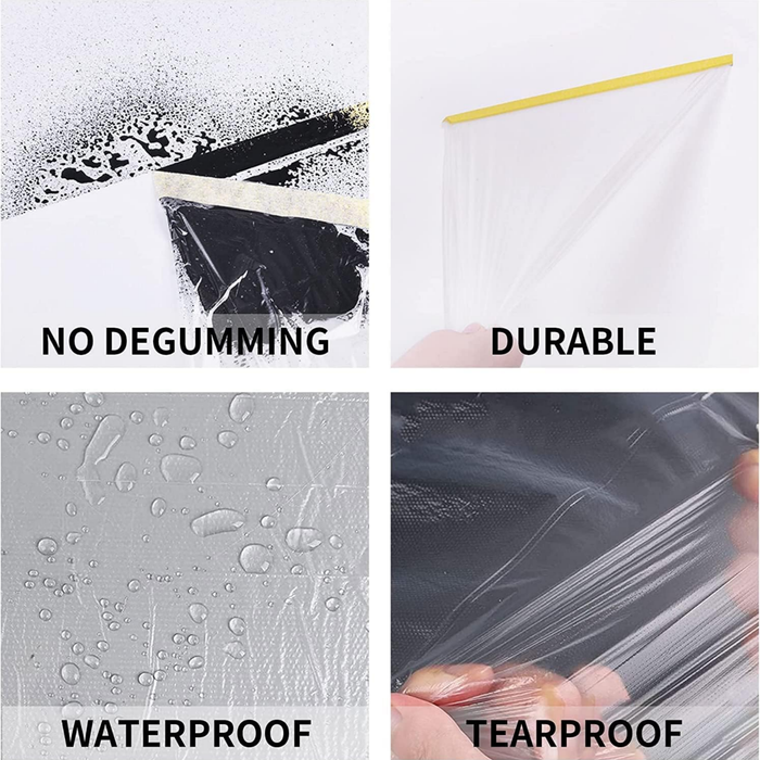 HOMDUM PRE-TAPE PAINT PROTECTION COVERING AND TAPE LENGTH (1800MM X 20