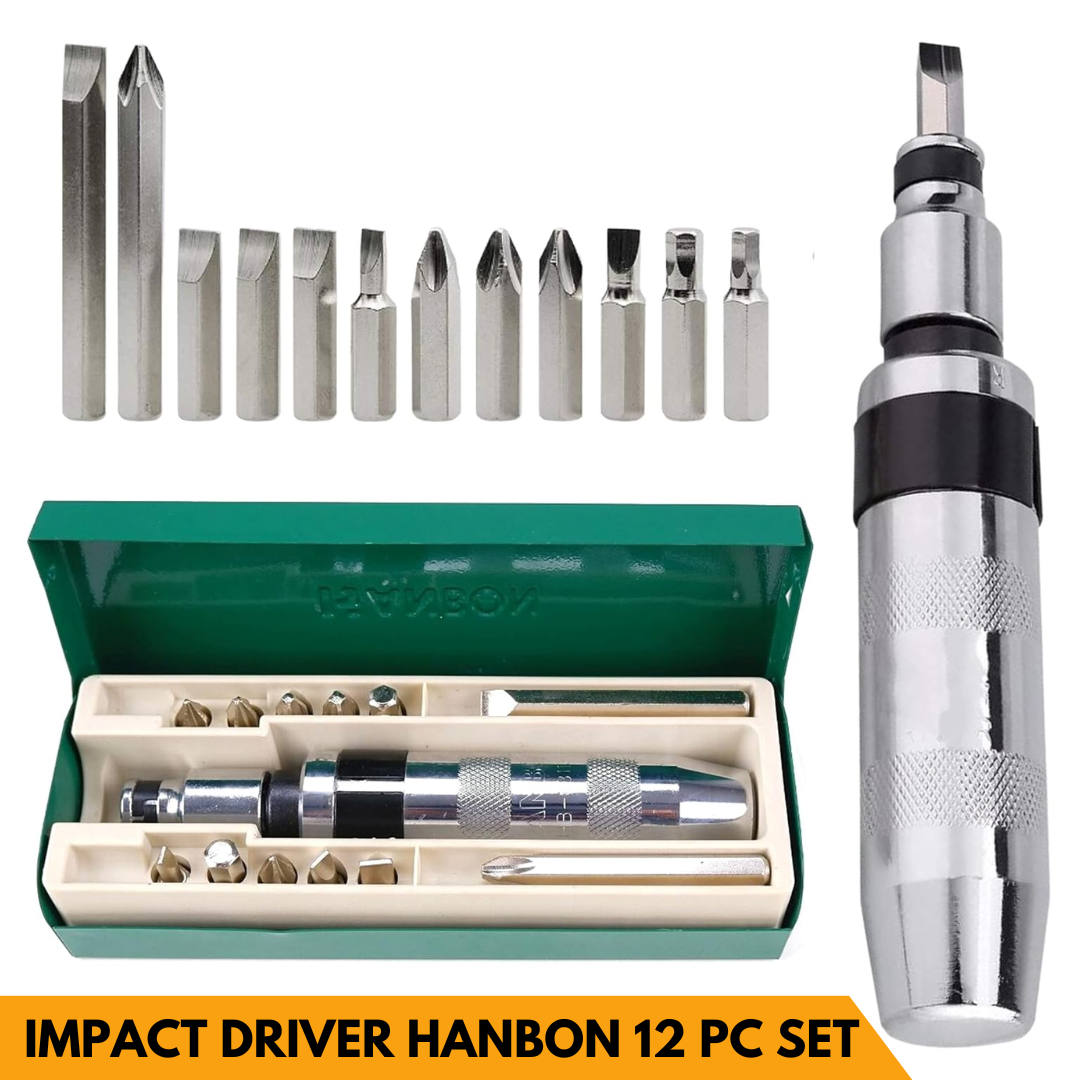 BUY Homdum Hanbon Impact Driver 12 PC Set Impact Screwdriver