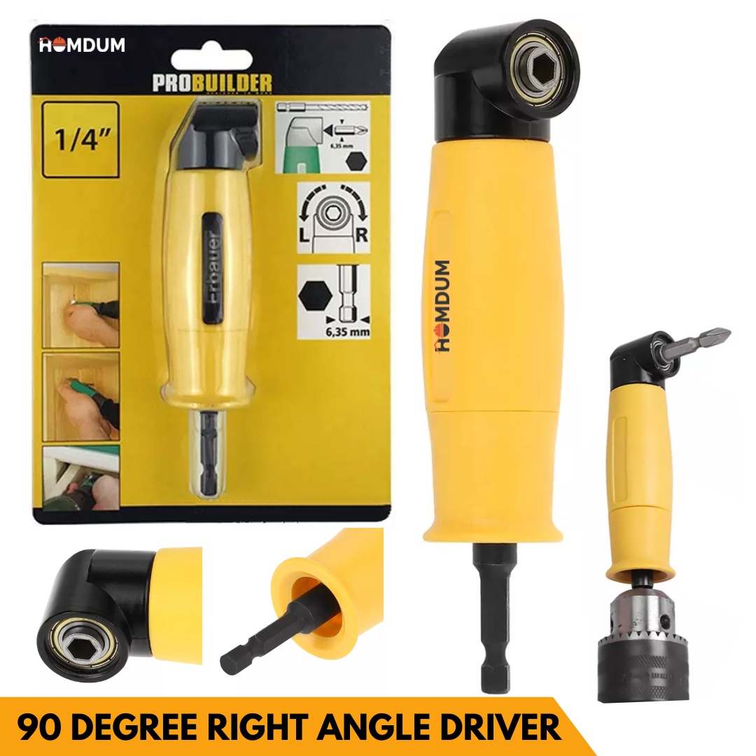 BUY Homdum Right Angle Driver Angle Extension Power Screwdriver Drill