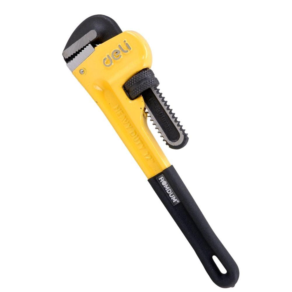 BUY Homdum 12” Stilson Type Pipe Wrench Deli With Silicon Grip