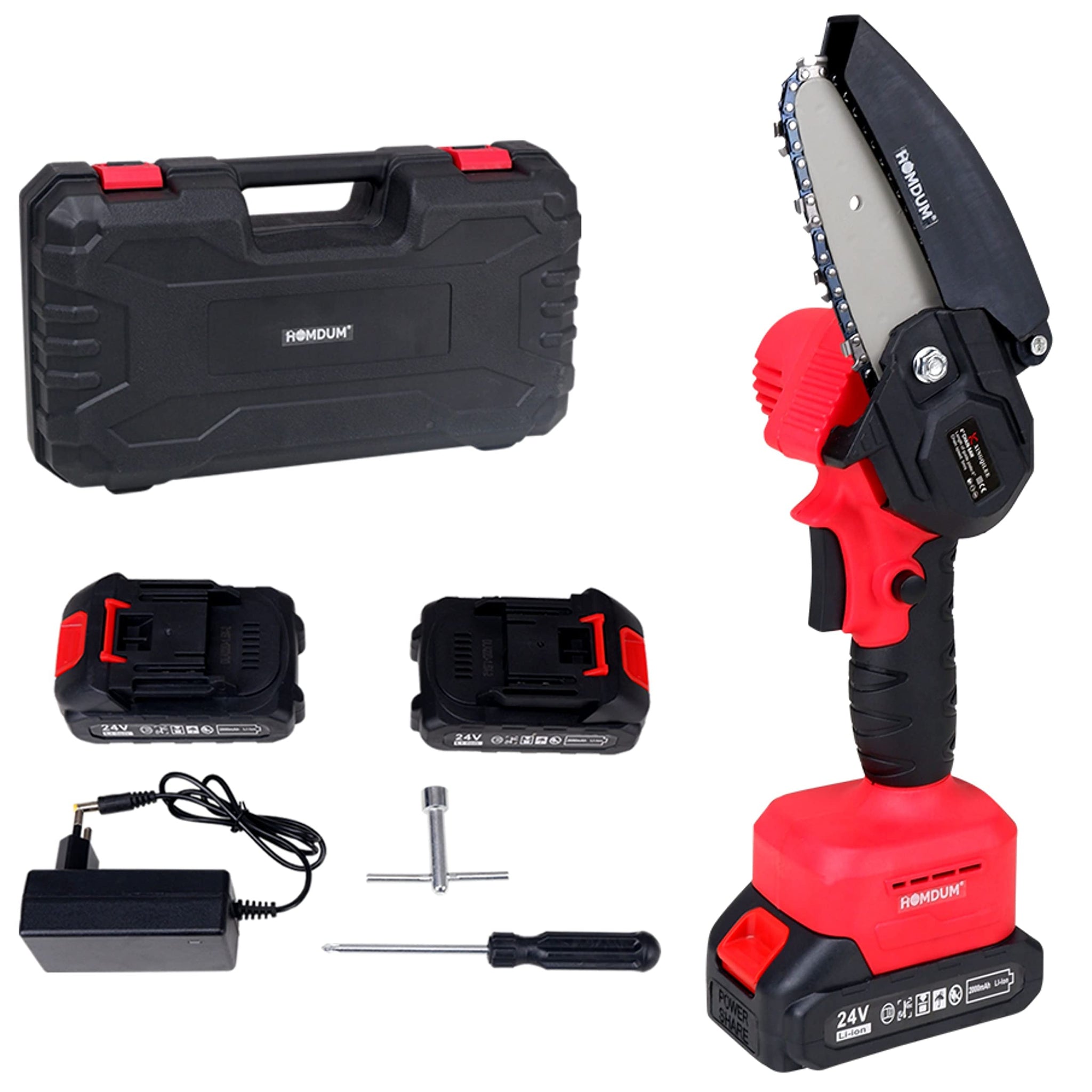 BUY Homdum 24V Cordless Chainsaw Procut One Hand Lightweight& Portable