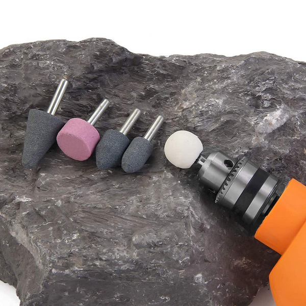 BUY Homdum 5Pcs Shank Abrasive Mounted Stone Grinding Wheel 6mm Set