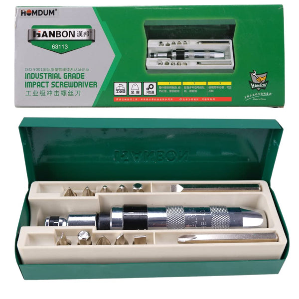 BUY Homdum Hanbon Impact Driver 12 PC Set Impact Screwdriver