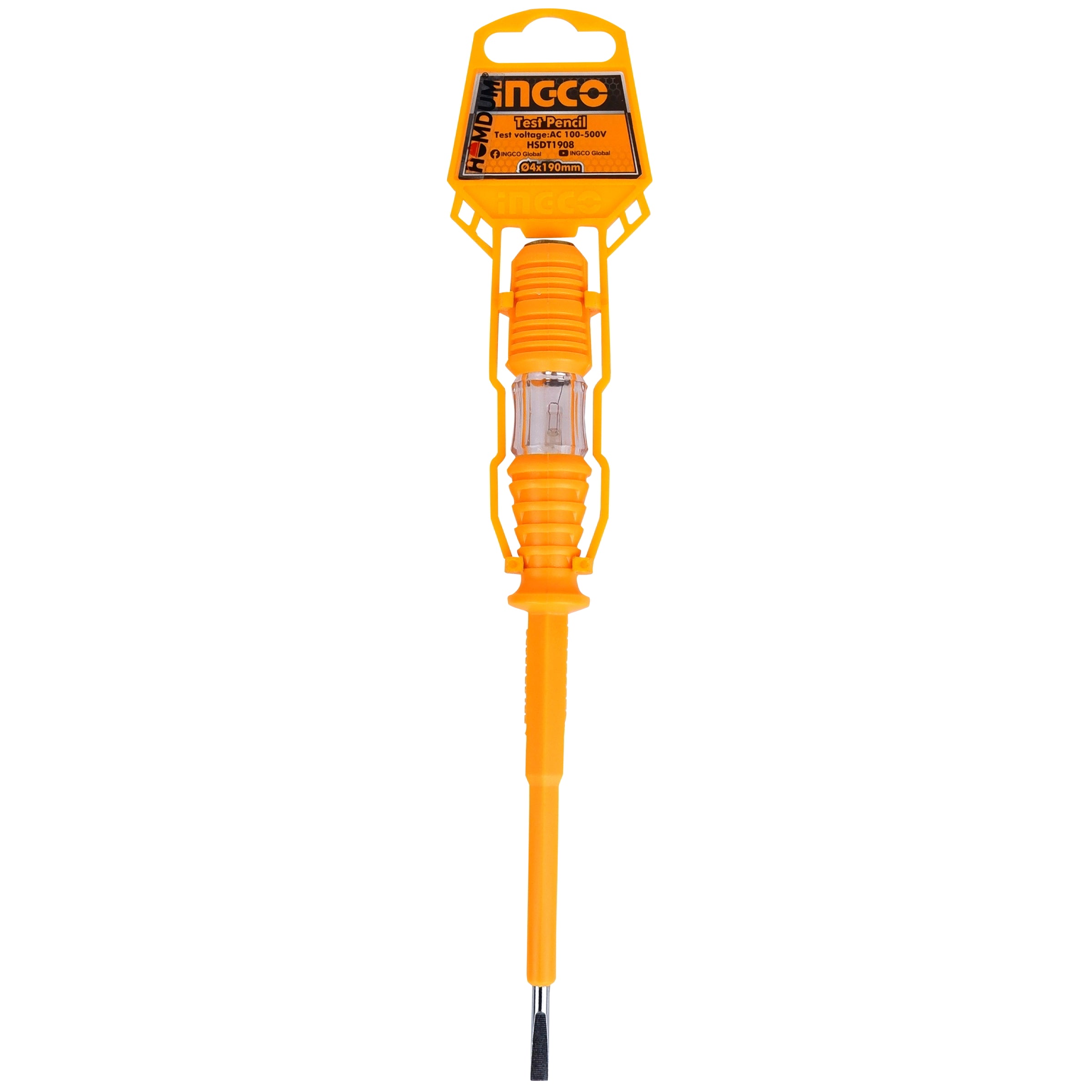 BUY Homdum Test Pencil INGCO Screwdriver Tester with Neon Bulb HSDT1908