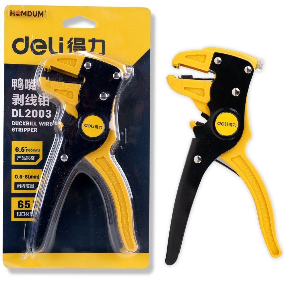 BUY Homdum 6.5 inch Automatic Wire Stripper Deli Cable Stripping Plier